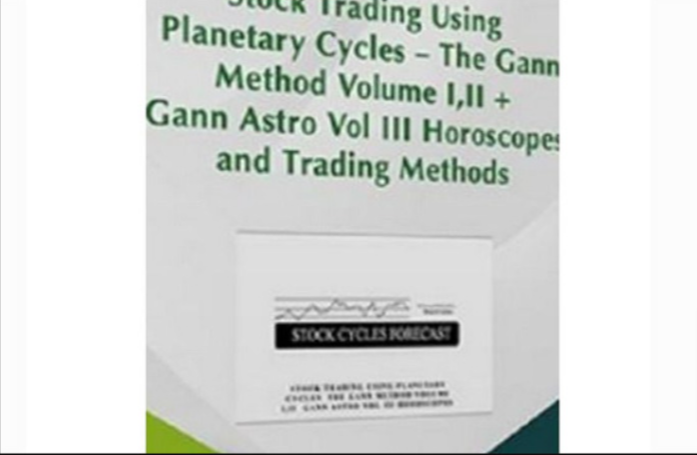 Stock Trading Using Planetary Time Cycles – The Gann Method Volume I,II & Gann Astro Vol III ...
